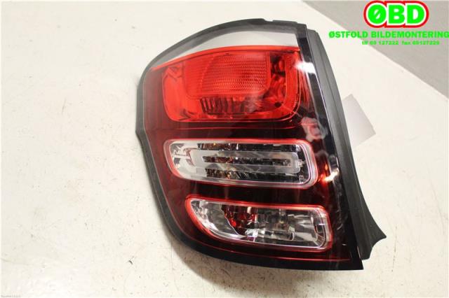 Baklykt venstre til Citroën C3, 2010-2016 (Type II)