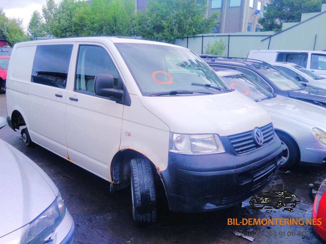VW Transporter / Caravelle, 2003-2009 (T5, Fase 1) delebiler