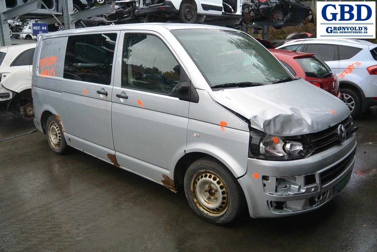 Hengerfeste til VW Transporter / Caravelle, 2009-2015 (T5, Fase 2)