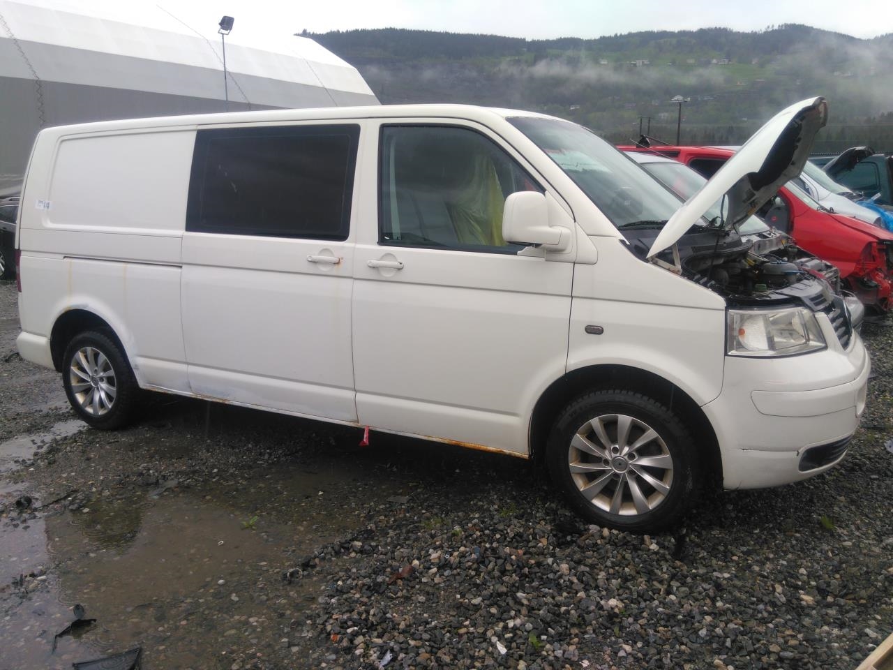 VW Transporter / Caravelle, 2003-2009 (T5, Fase 1)(T5) delebil, Motorkode: AXD, Girkode: JFS