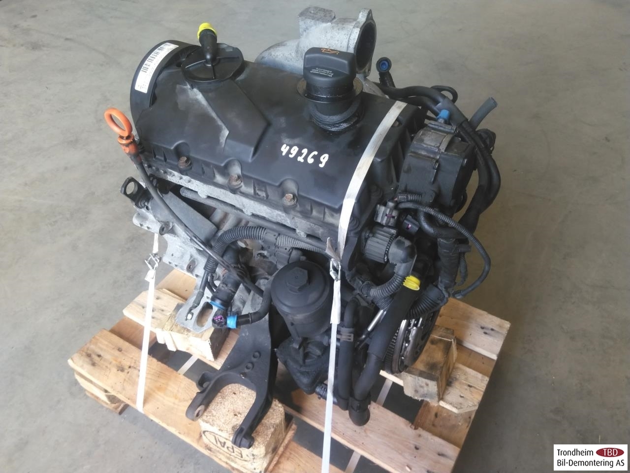 Motor diesel til VW Transporter / Caravelle, 2003-2009 (T5, Fase 1)