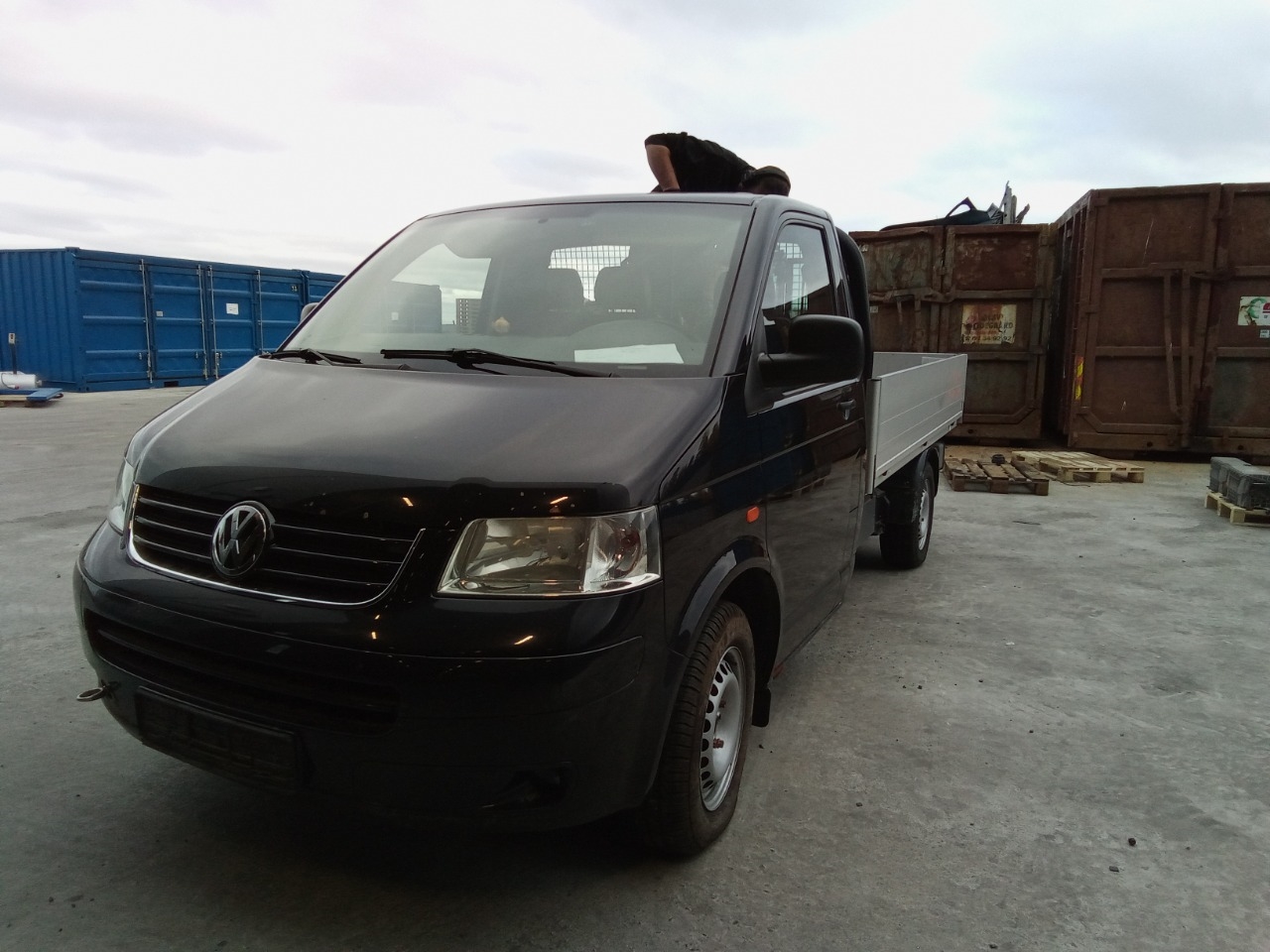 Panserlås til VW Transporter / Caravelle, 2003-2009 (T5, Fase 1)(T5) (7H0823509A ), Motorkode: AXD