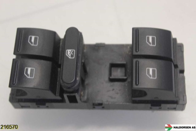 Bryter ruteheis til Škoda Superb, 2008-2015 (Type II) (1Z0 959 858 B ...